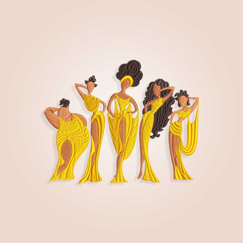 The Muses Hercules Embroidery design files